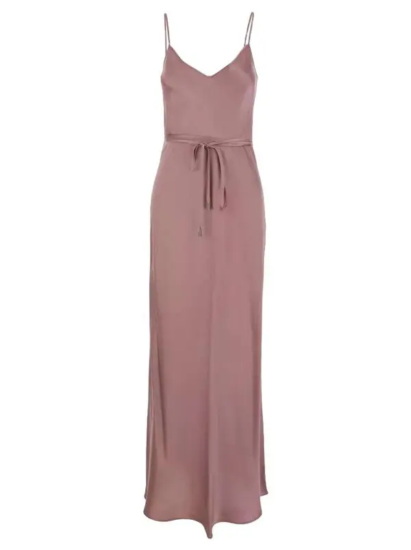 Antonelli Firenze Tie-waist Maxi Dress - Pink