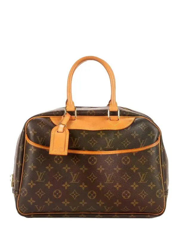 LOUIS VUITTON Deauville Monogram Tote - Brown
