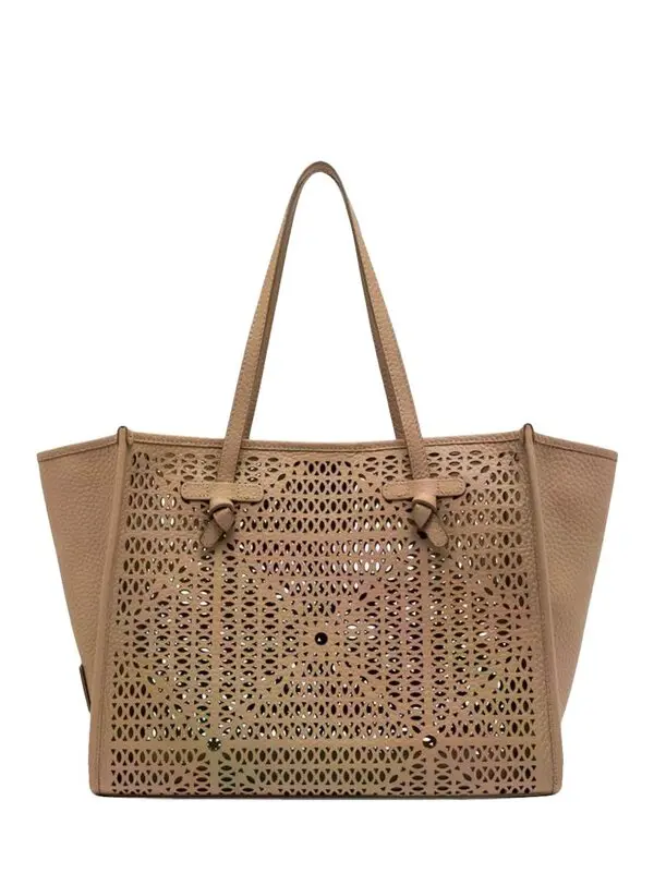 GIANNI CHIARINI Marcella Knot Tote Bag - Neutrals