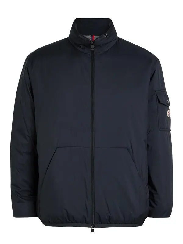 Moncler Breezes Padded Shell Jacket - Navy