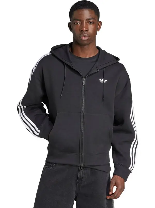 Adidas Adicolor Spacer Oversized Hoodie - Black