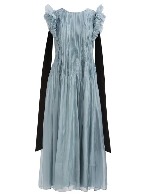 Aje Mathilde Maxi Dress - Blue
