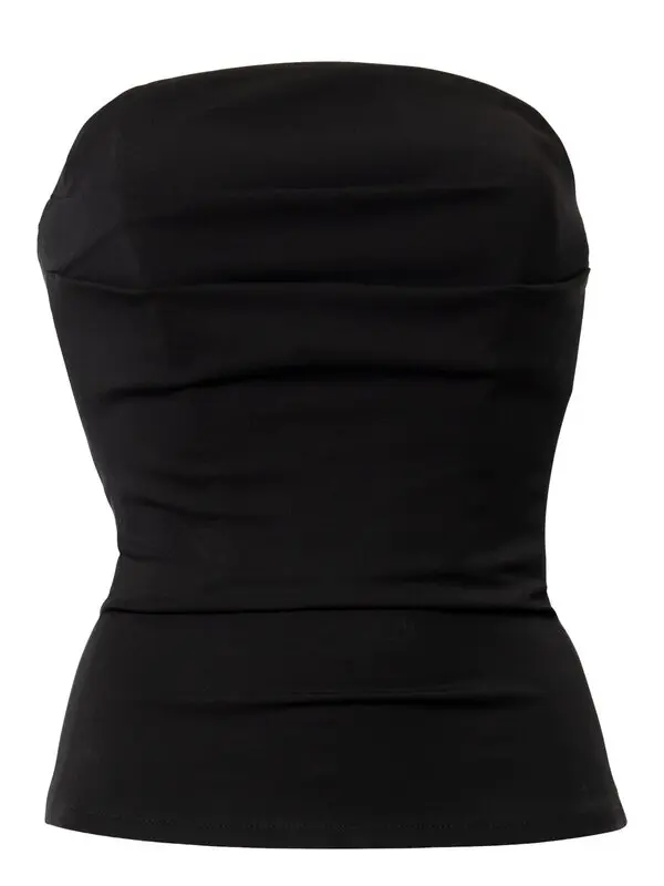 Lena Hoschek Strapless Top - Black