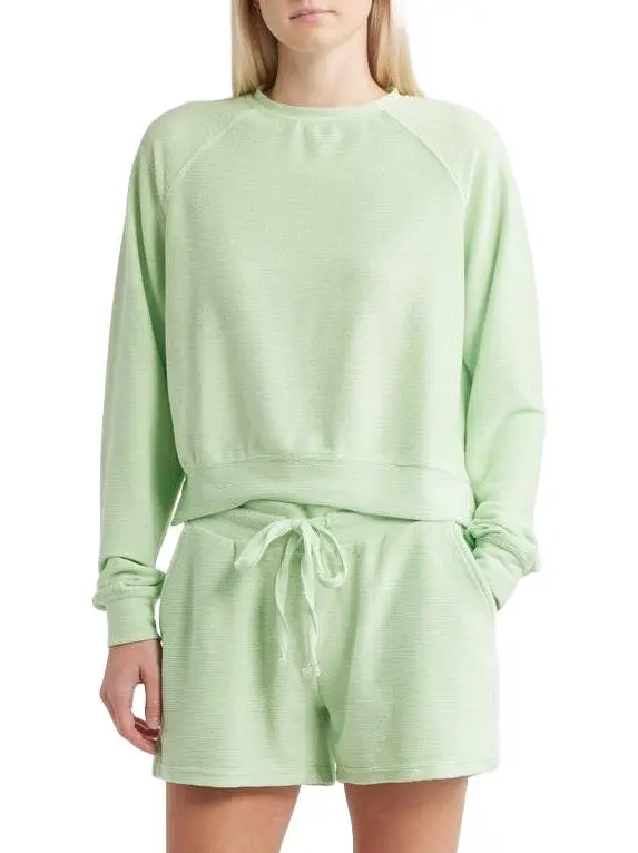 HAPPY CAMP3R Cloud Lounge Sweatshirt - Mint