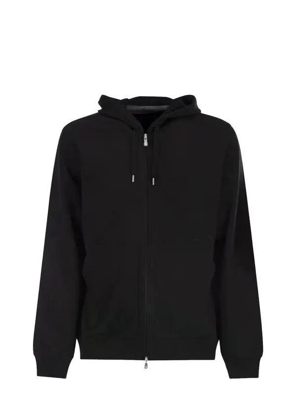 Brunello Cucinelli Zip-fastening Sweatshirt - Black