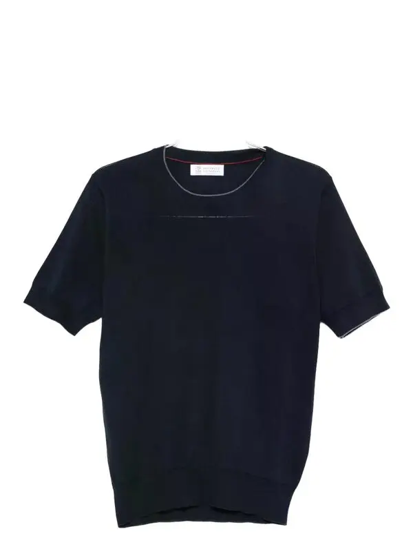 Brunello Cucinelli Cotton T-shirt - Blue