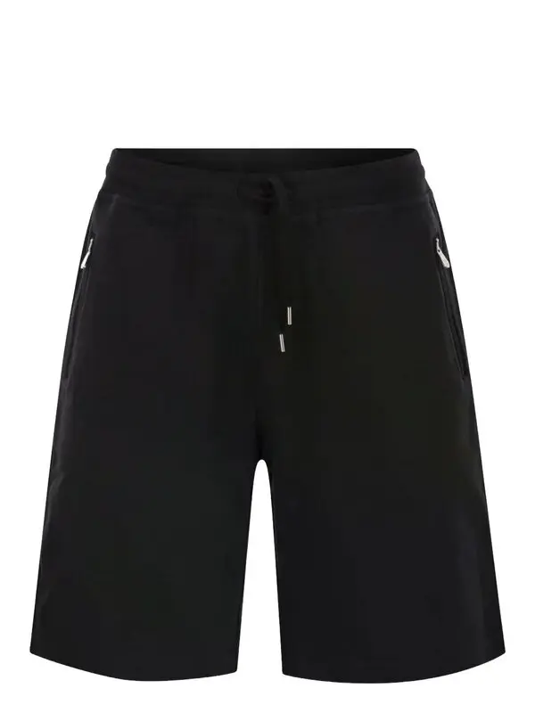 Brunello Cucinelli Zip-pocket Drawstring Shorts - Black