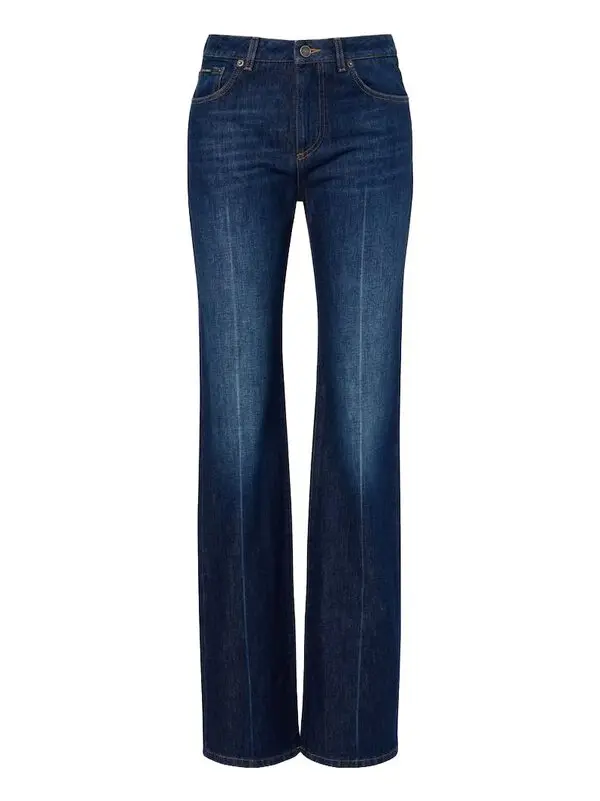 Dolce & Gabbana Mid-rise Flared Jeans - Blue
