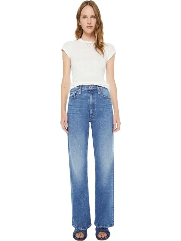 MOTHER High Waisted Bootcut Jeans - Blue
