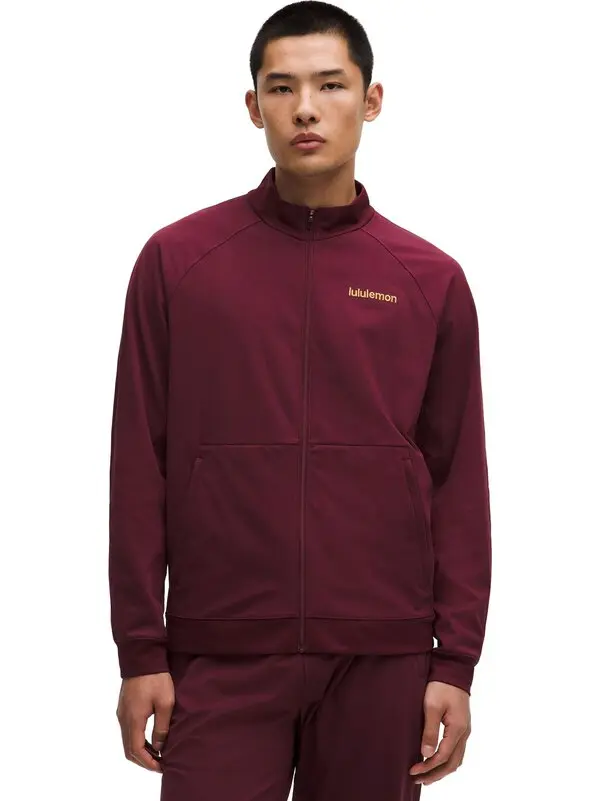 Lululemon Pace Breaker Luxtreme Track Jacket - Burgundy Bay