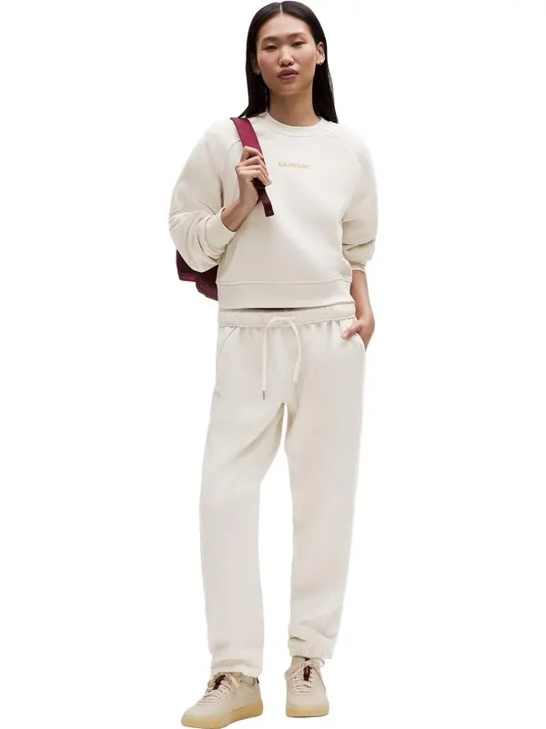 Lululemon Lunar New Year Scuba Mid-rise Oversized Jogger - Light Ivory