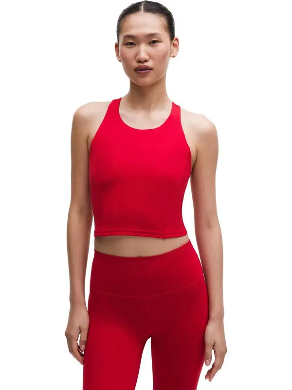Lululemon Lunar New Year Wunder Train Racerback Tank Top - Oxford Red