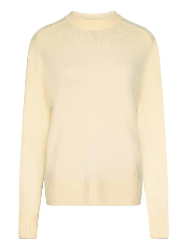 Loulou De Saison Baltra Lds Cashmere Sweater - Yellow