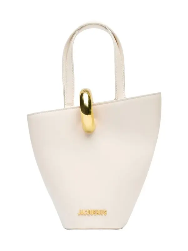 Jacquemus Le Petit Bambola Mini Bucket Bag - Ivory