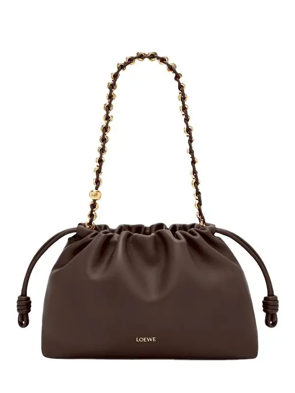 Loewe Medium Flamenco Purse - Brown
