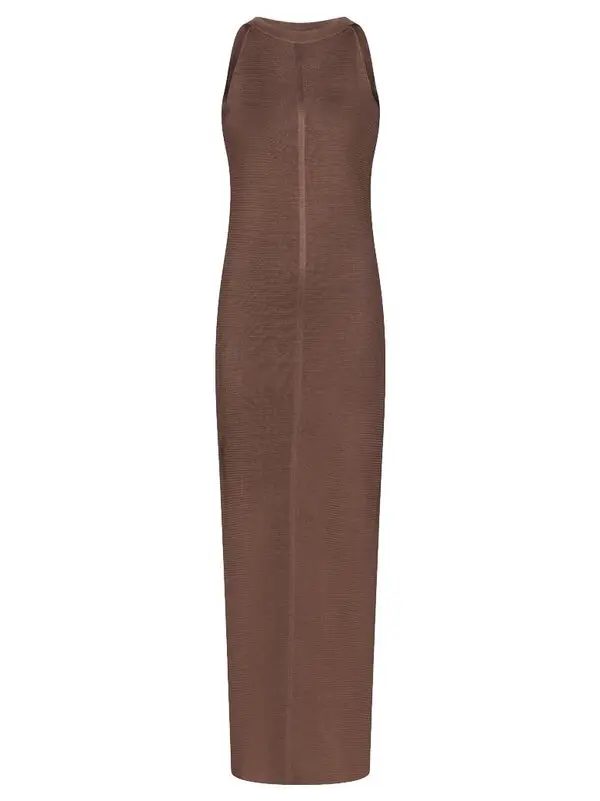 Loulou De Saison Pablo Maxi Dress - Brown