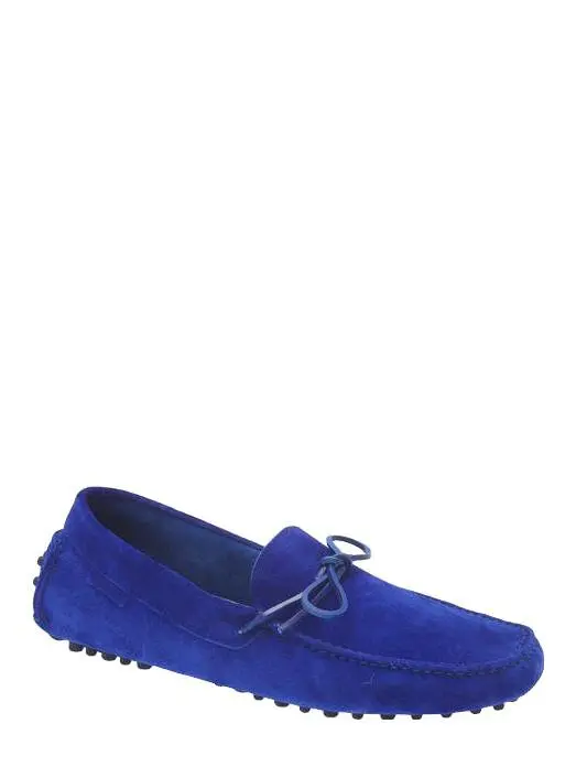 TOM FORD Suede Driving Shoe - Electric Purple