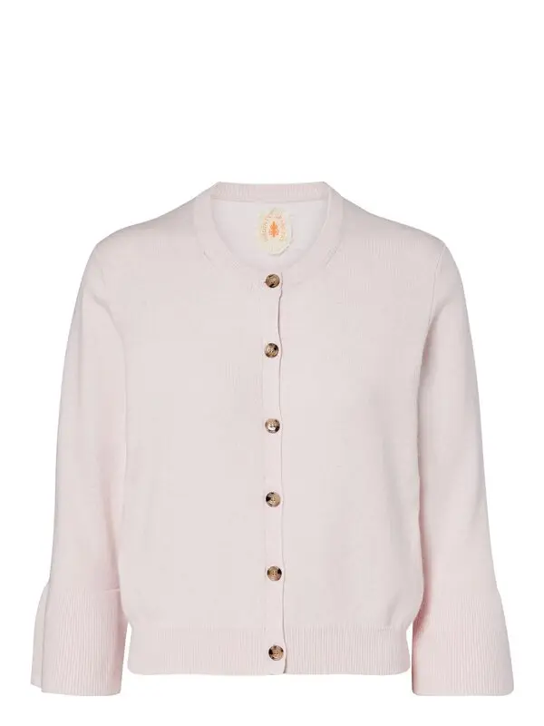 Jardin Des Orangers Cotton Cashmere Cardigan - Pink