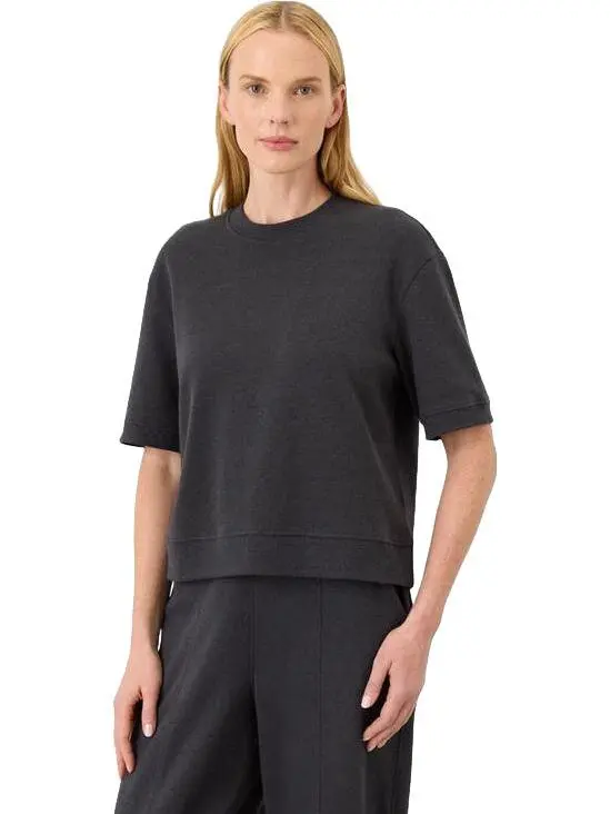 PACT Airplane Sweatshirt Tee - Charcoal Heather