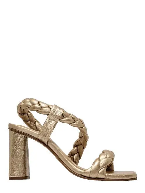 ALTA Bianca Braided Sandals - Gold