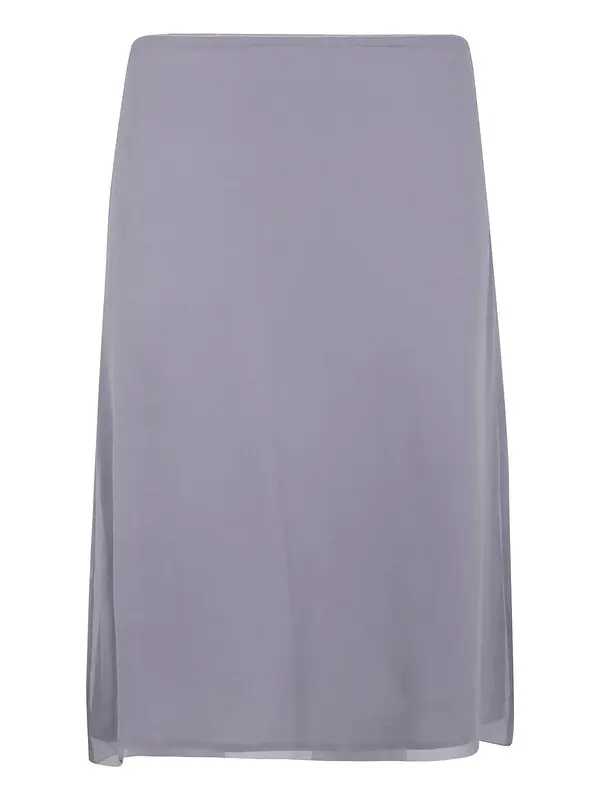 TOTEME Slip Skirt - Gray