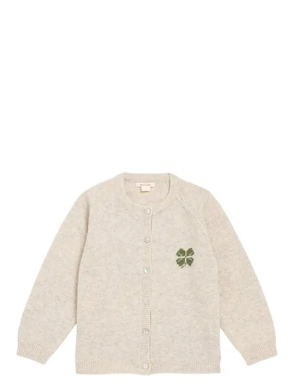 KONGES SLOJD Wool-blend Billi Cardigan - Grey