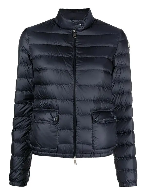 Moncler Lans Short Down Jacket - Blue
