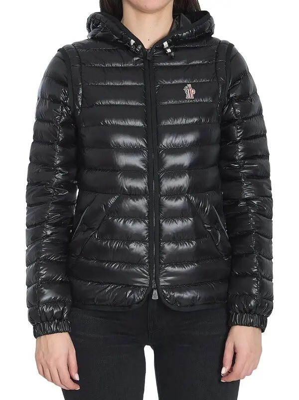Moncler Karuras Short Down Jacket - Black