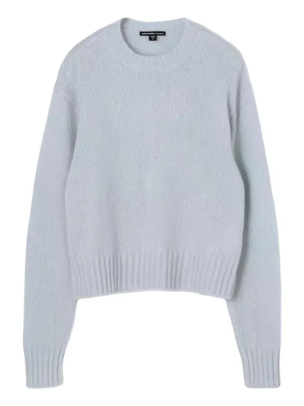 JAMES PERSE Long-sleeve Crew Neck Sweater - Blue