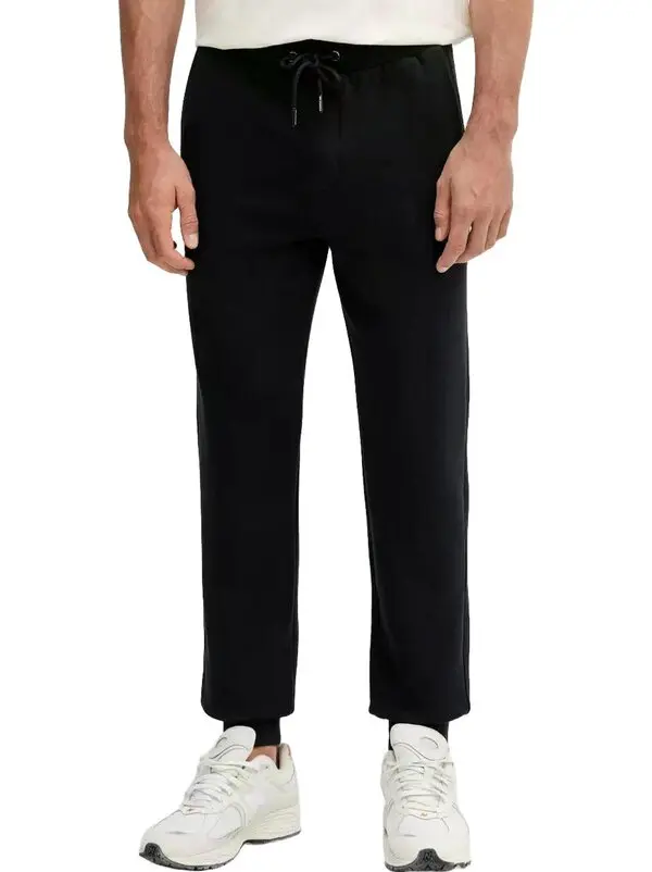 Karl Lagerfeld Drawstring Track Pants - Black
