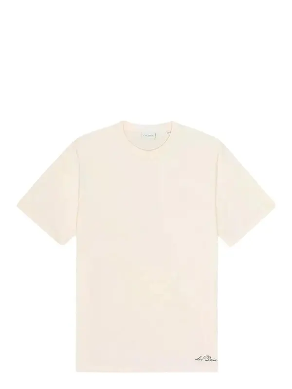 LES DEUX Graphic-print T-shirt - Neutrals