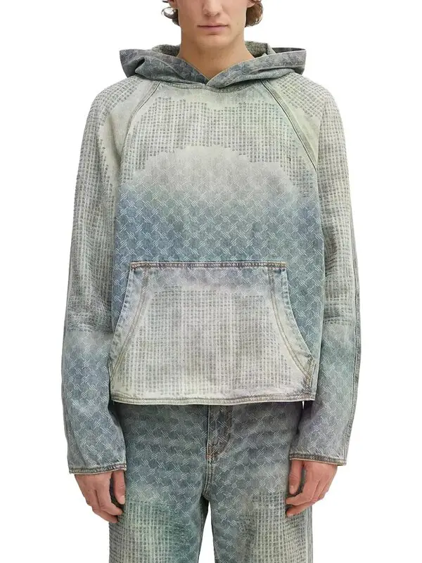 DAILY PAPER Printed Hoodie - Blue