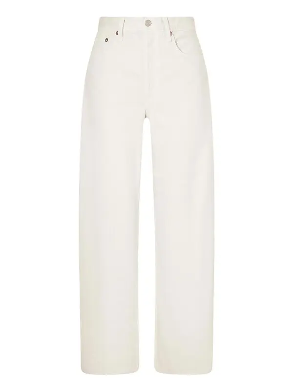 AGOLDE Arc Wide-leg Jeans - White
