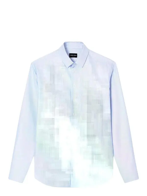 Giorgio Armani Long-sleeve Shirt - Blue