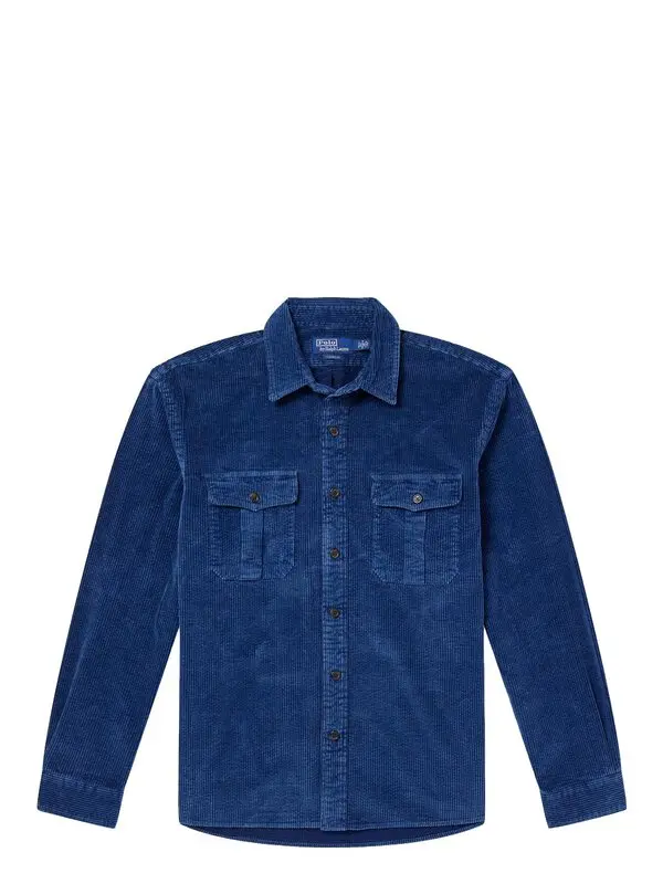 Polo Ralph Lauren Cotton-corduroy Shirt - Blue
