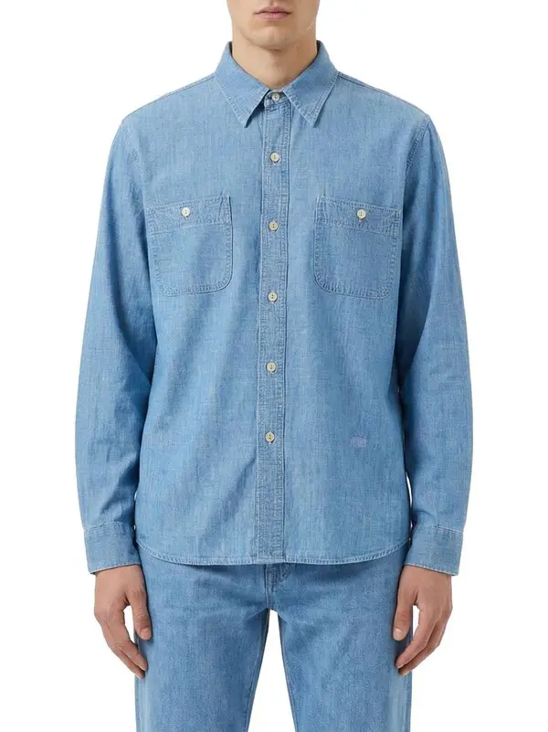 LEVI'S Cotton Shirt - Gnawed Blue