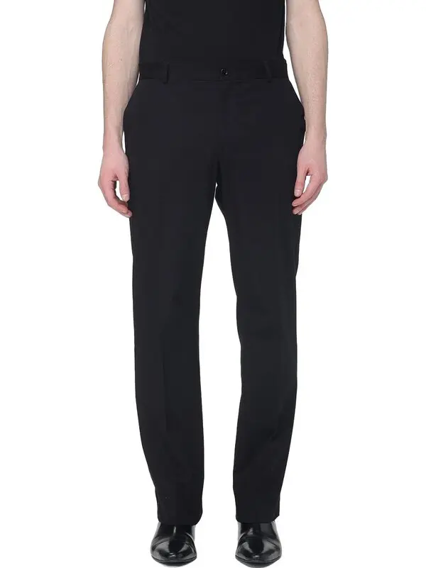 Dolce & Gabbana Stretch Cotton Chino Trousers - Black