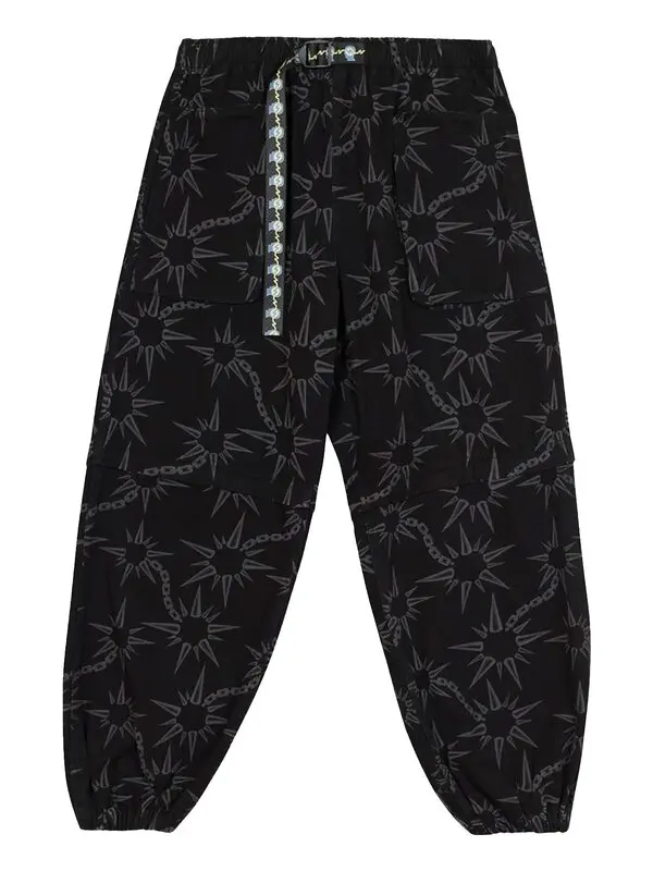 BRAIN DEAD Printed Convertible Pant - Black