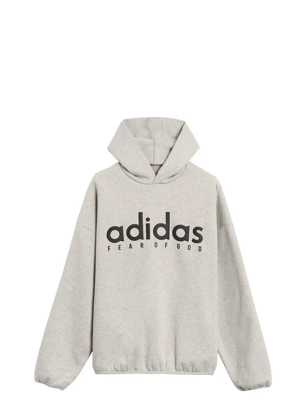 Adidas X Fear Of God Athletics Fleece Hoodie - Grey