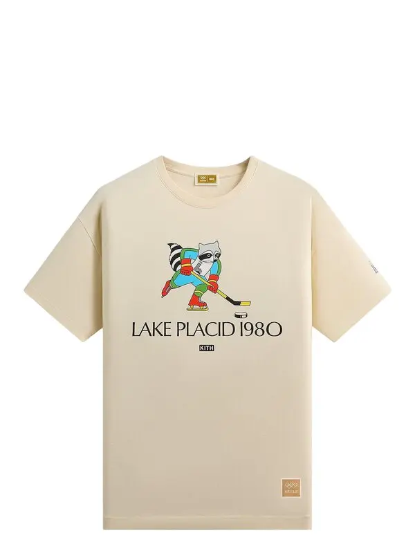 Kith Olympics Heritage Lake Placid Vintage Tee - Cream