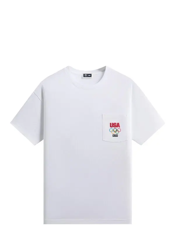Kith For Team Usa Pocket Tee - White