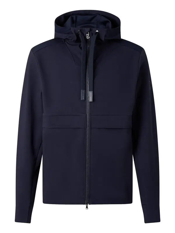 Bogner Ernesto Jersey Hoodie - Navy Blue