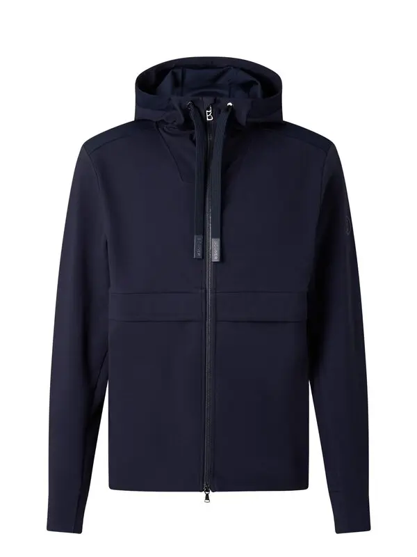 Bogner Ernesto Jersey Hoodie - Navy Blue