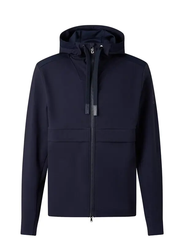 Bogner Ernesto Jersey Hoodie - Navy Blue