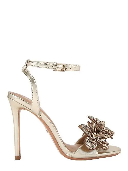 Kurt Geiger Saskia Heeled Sandals - Gold