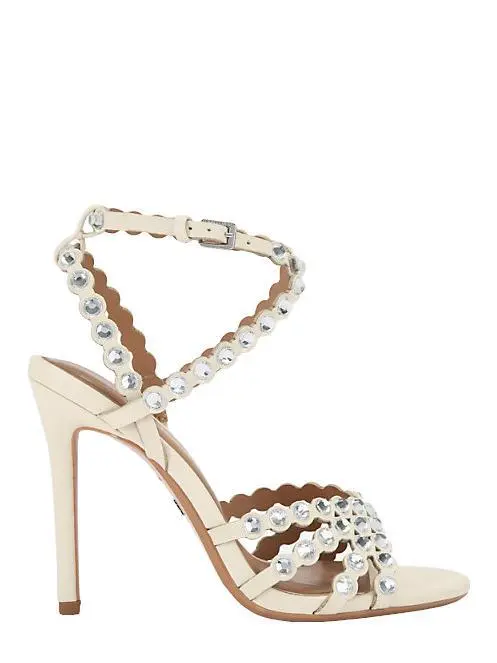 Kurt Geiger Slideaway Heeled Sandals - Bone