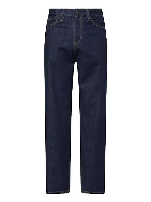 Carhartt Work In Progress Aaron Camano Relaxed-fit Tapered-leg Denim - Blue