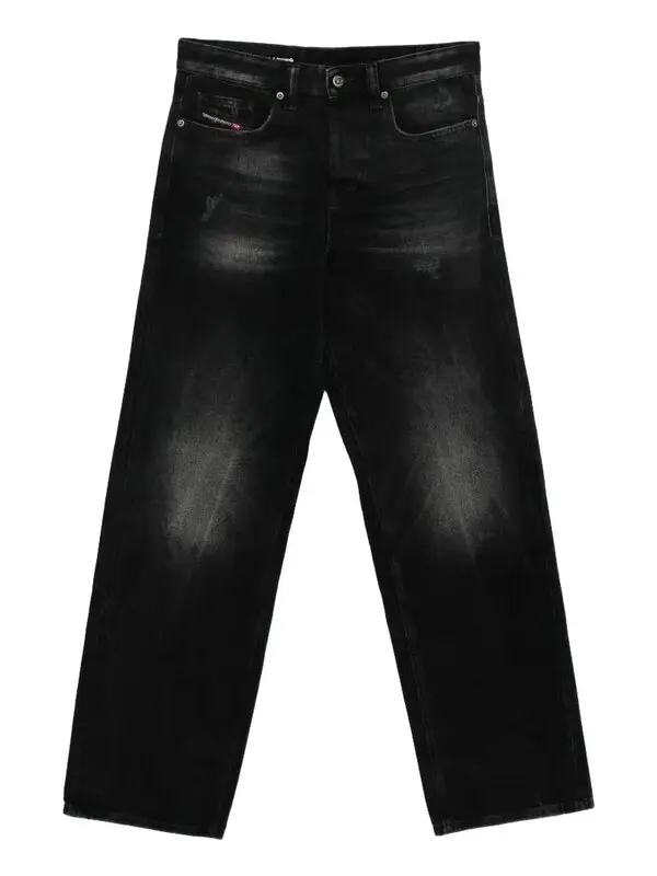 DIESEL® 2001 D-macro Distressed Jeans - Black