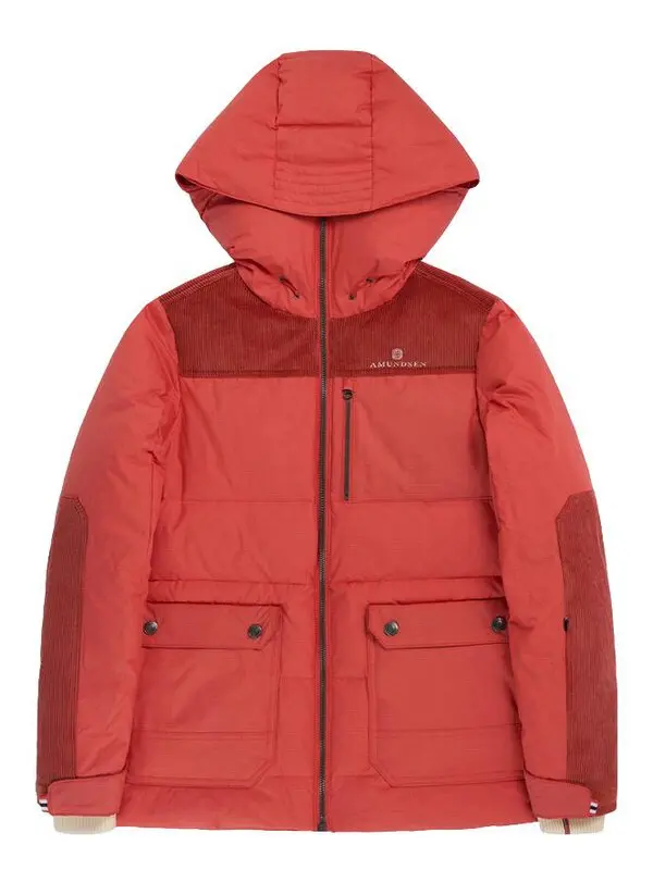 AMUNDSEN Groomer Goose Down Jacket - Weathered Red