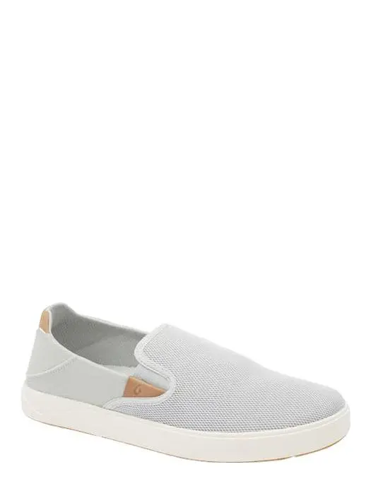 Olukai Laeahi Nui Convertible Sneakers - Cloud Grey/tan